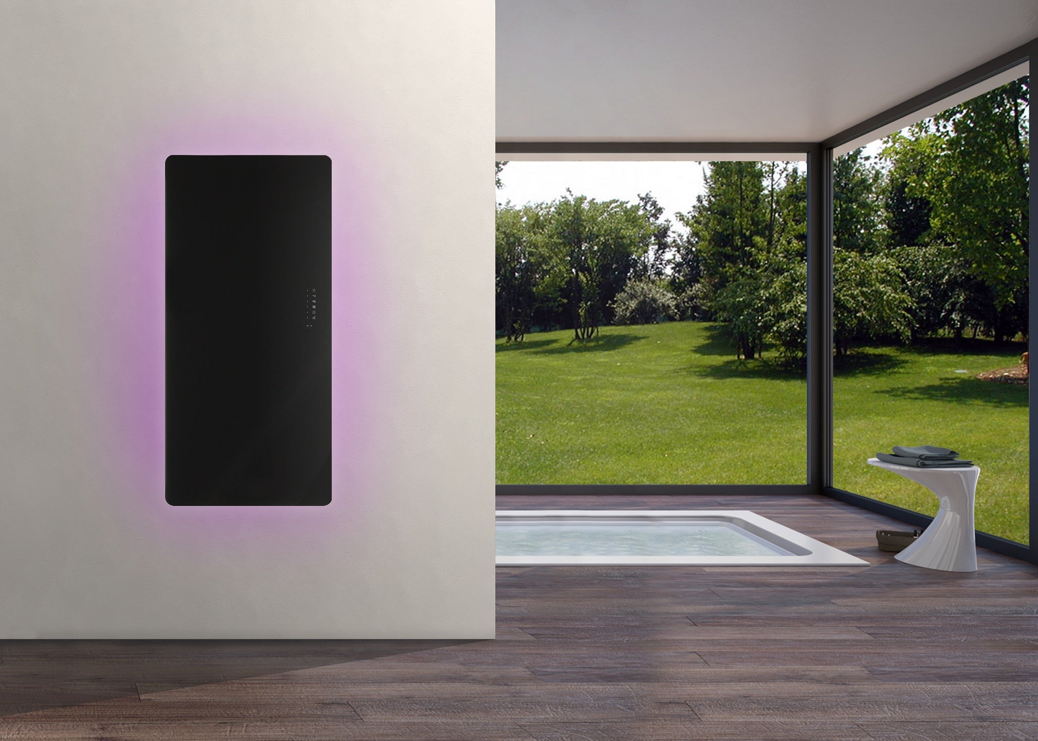 Electro design radiator E-Rom 100 x 50 cm black – home36.at | Alles für ...